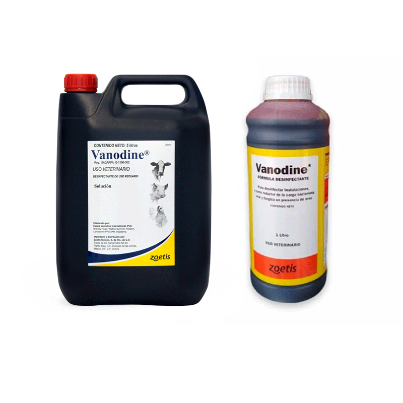 VANODINE 1 LT - MAYOVET PRODUCTOS VETERINARIOS